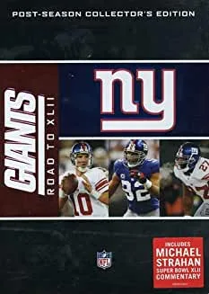 NFL- New York Giants – The Road to Super Bowl XLII (5 DVD Box Set ...